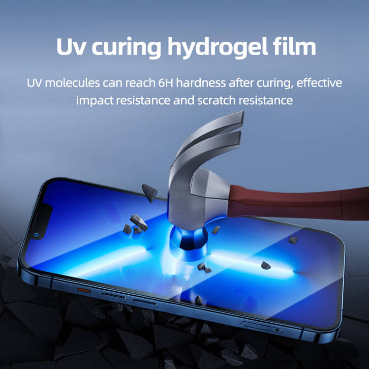 6H Hardness UV Hydrogel Screen Protector Film Sheet - LVL Screen ...